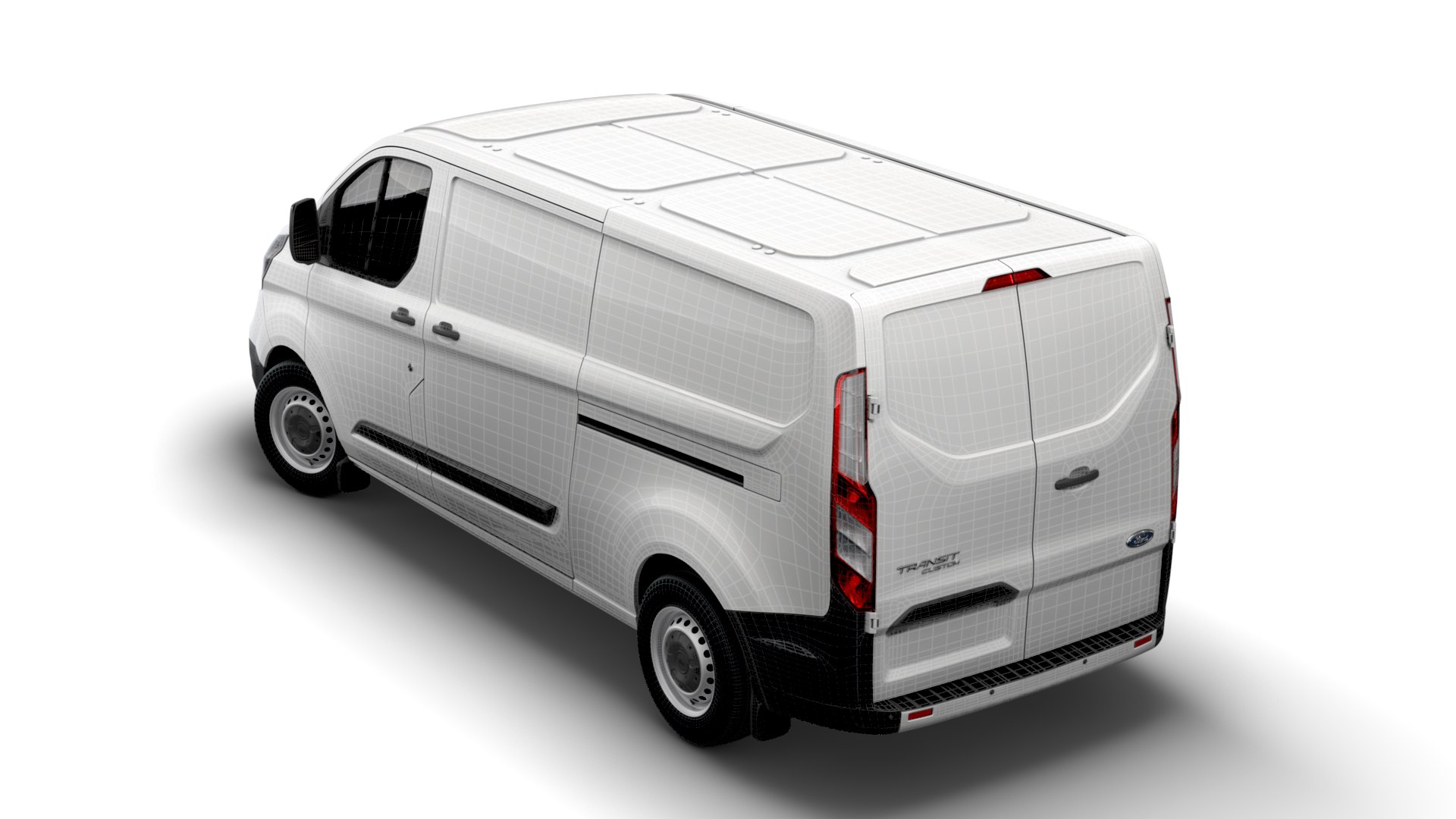 Transit Custom L2h1 Leader 3D Model - TurboSquid 1656687