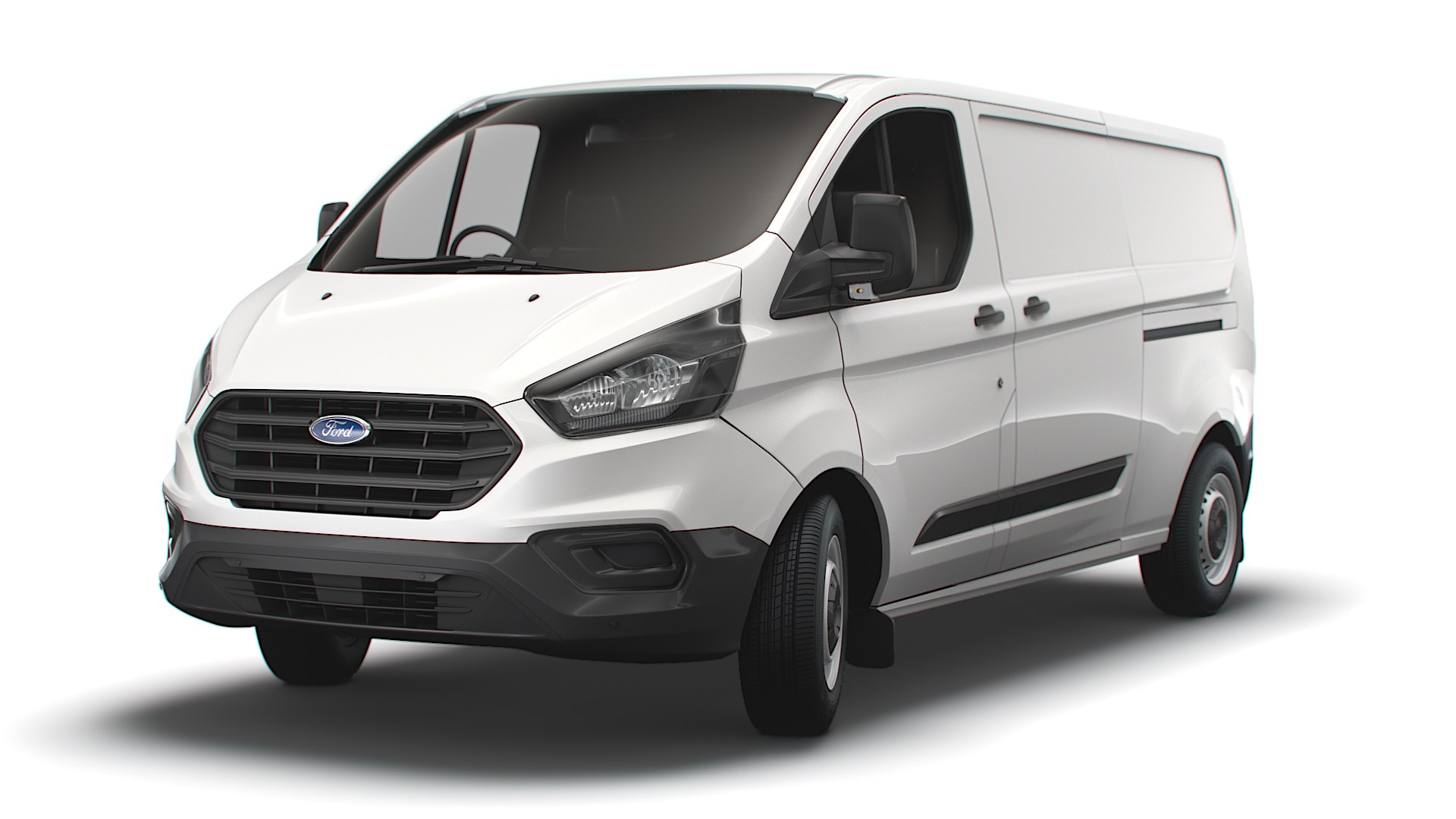 Transit Custom L2h1 Leader 3D Model - TurboSquid 1656687