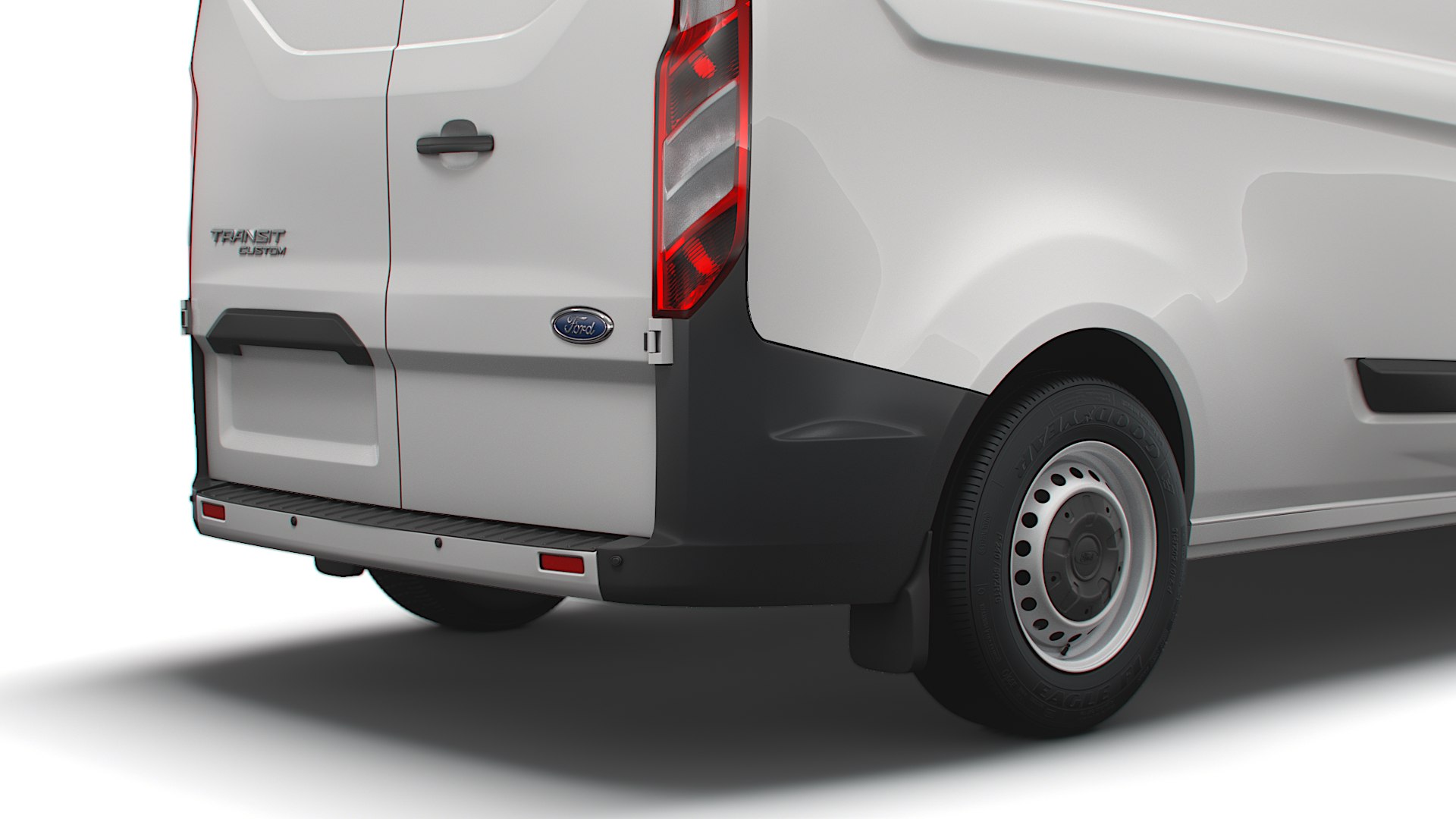 Transit Custom L2h1 Leader 3D Model - TurboSquid 1656687