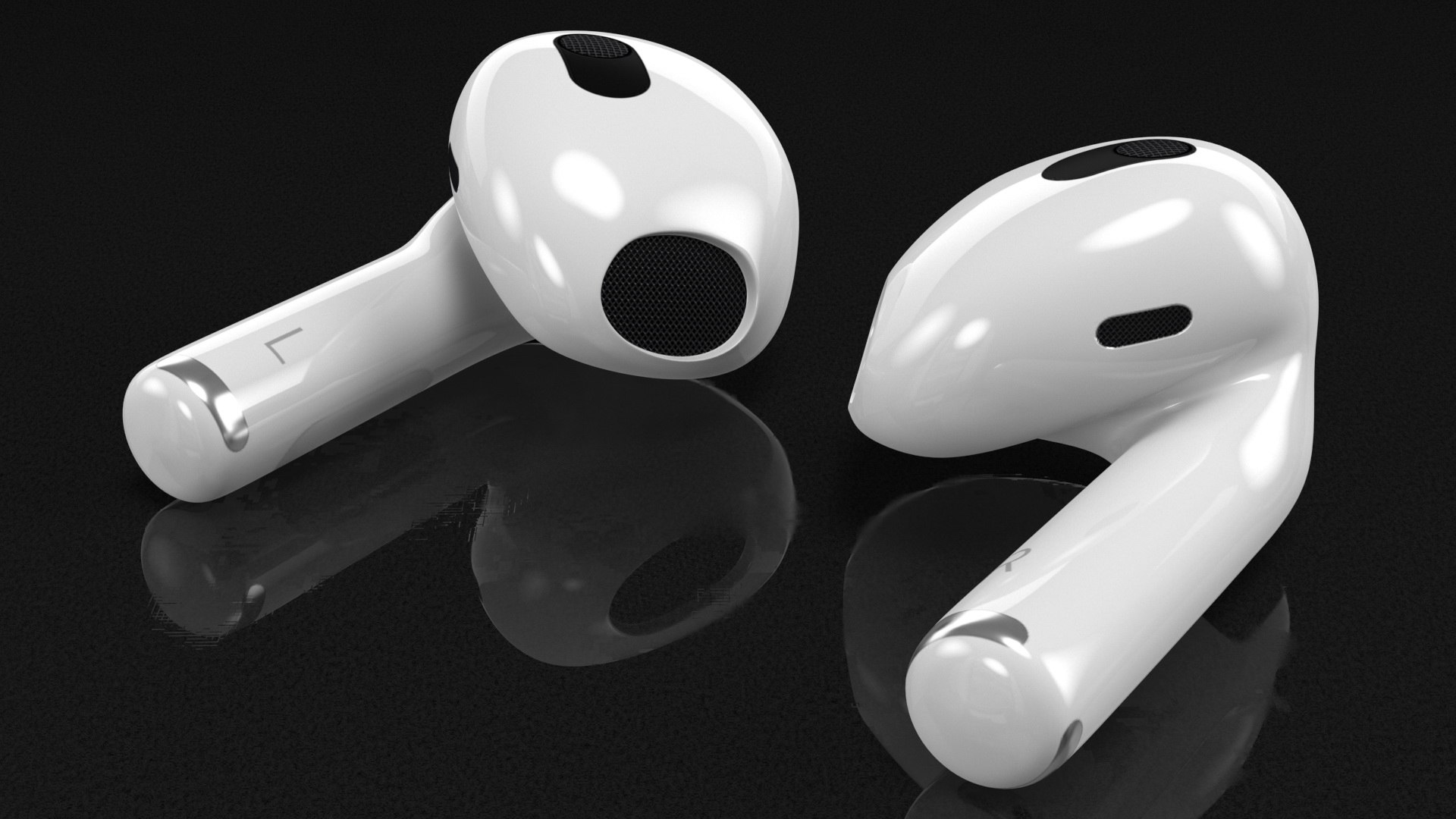 3D Apple AirPods 3 Earbuds - TurboSquid 1830854