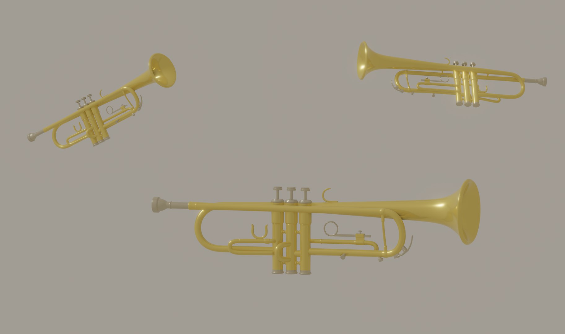 Trumpet 3D - TurboSquid 2196483