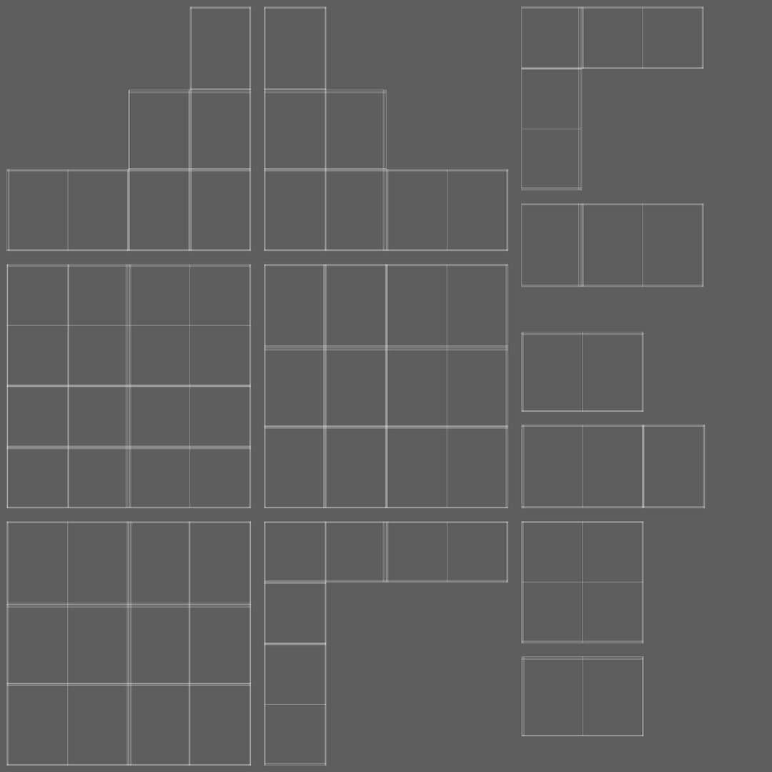 3D Geometry Pieces Collection - TurboSquid 2057767