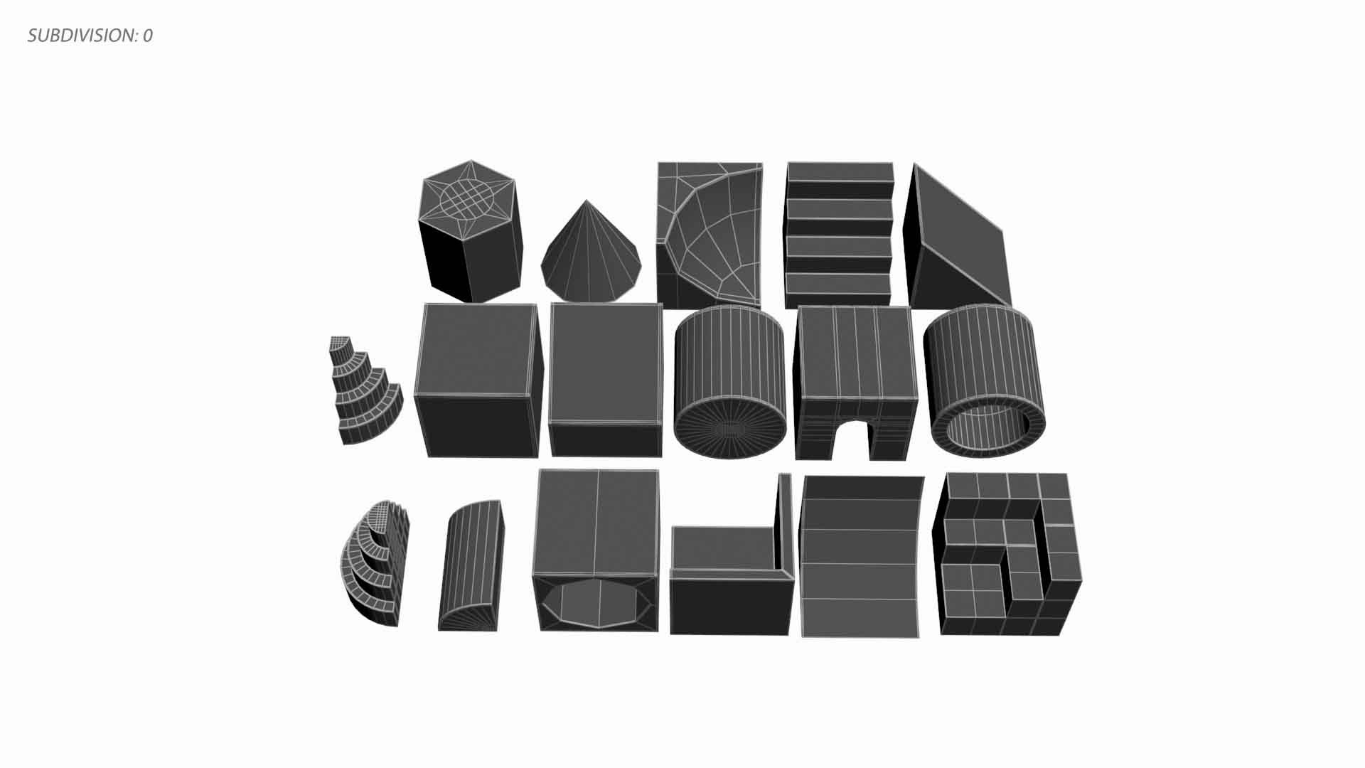 3D Geometry Pieces Collection - TurboSquid 2057767