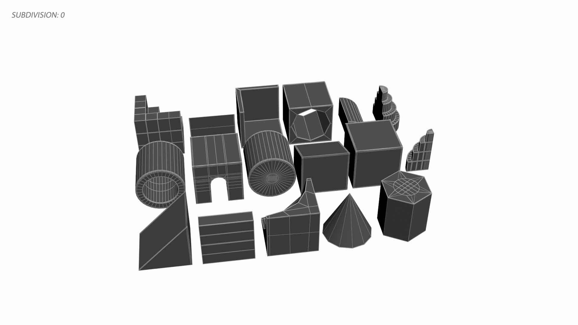 3D Geometry Pieces Collection - TurboSquid 2057767
