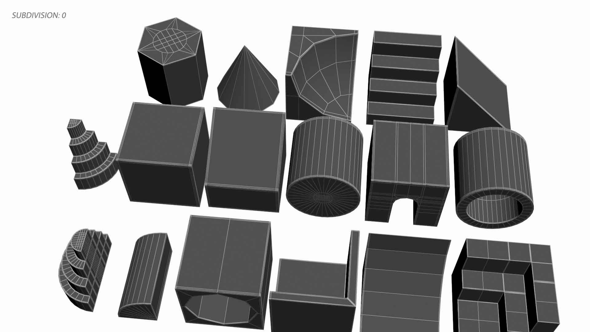 3D Geometry Pieces Collection - TurboSquid 2057767