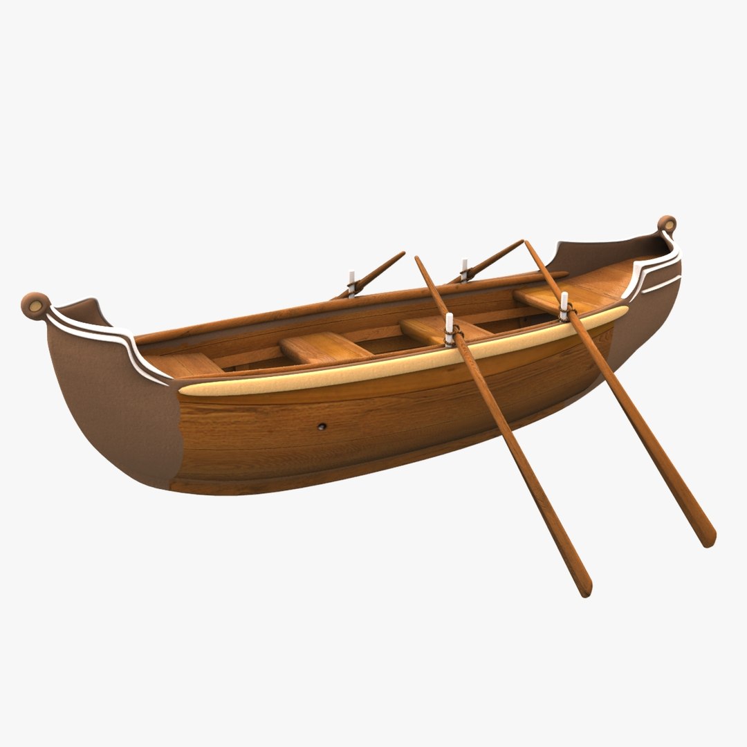 3D ancient roman boat d model - TurboSquid 1191356