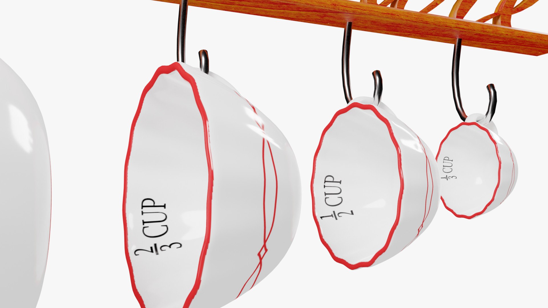 Measuring Cups 3D Model - TurboSquid 1814911