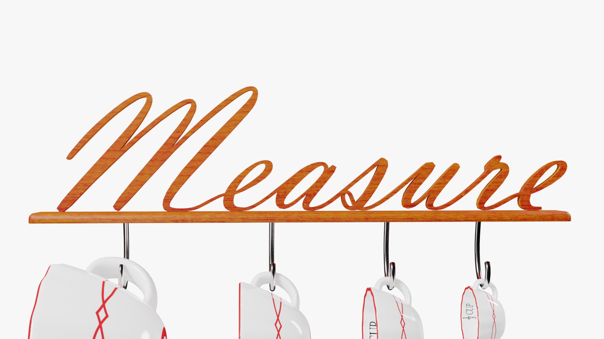 Measuring Cups 3D Model - TurboSquid 1814911