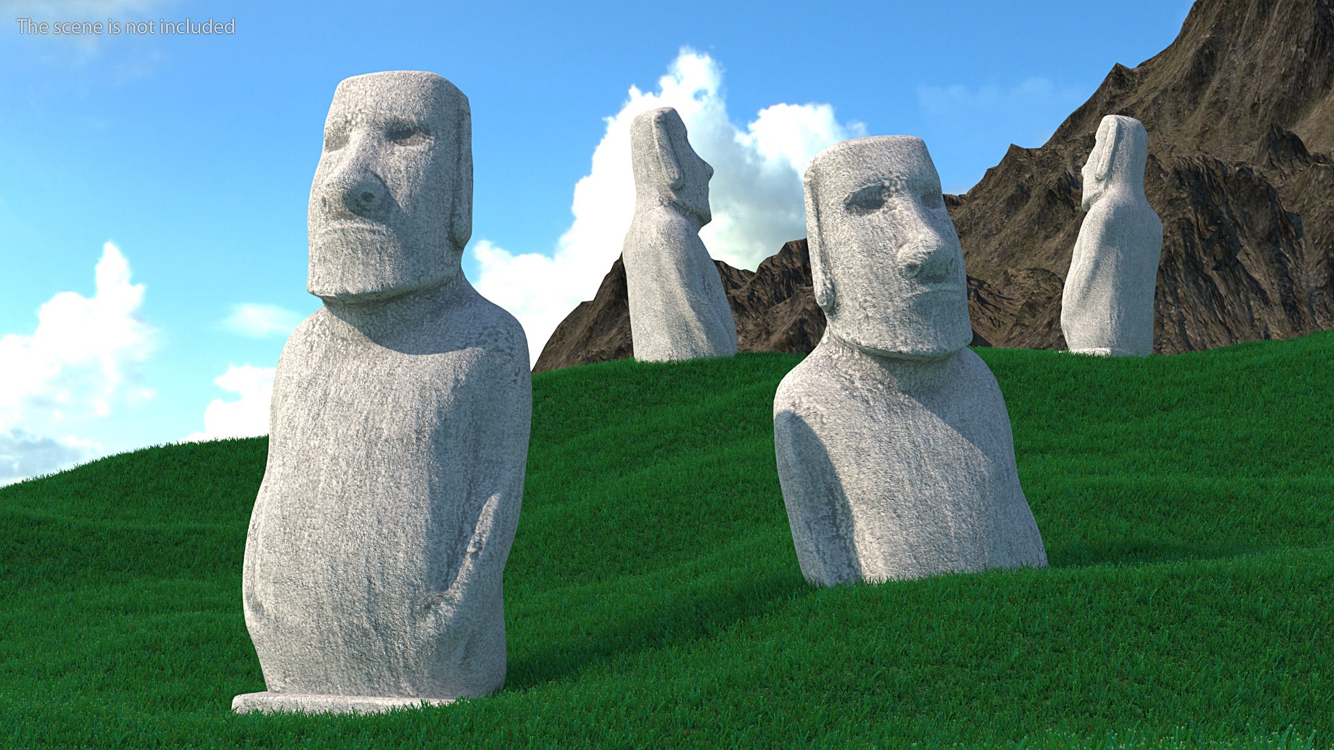 3D stone statues 5 - TurboSquid 1706074