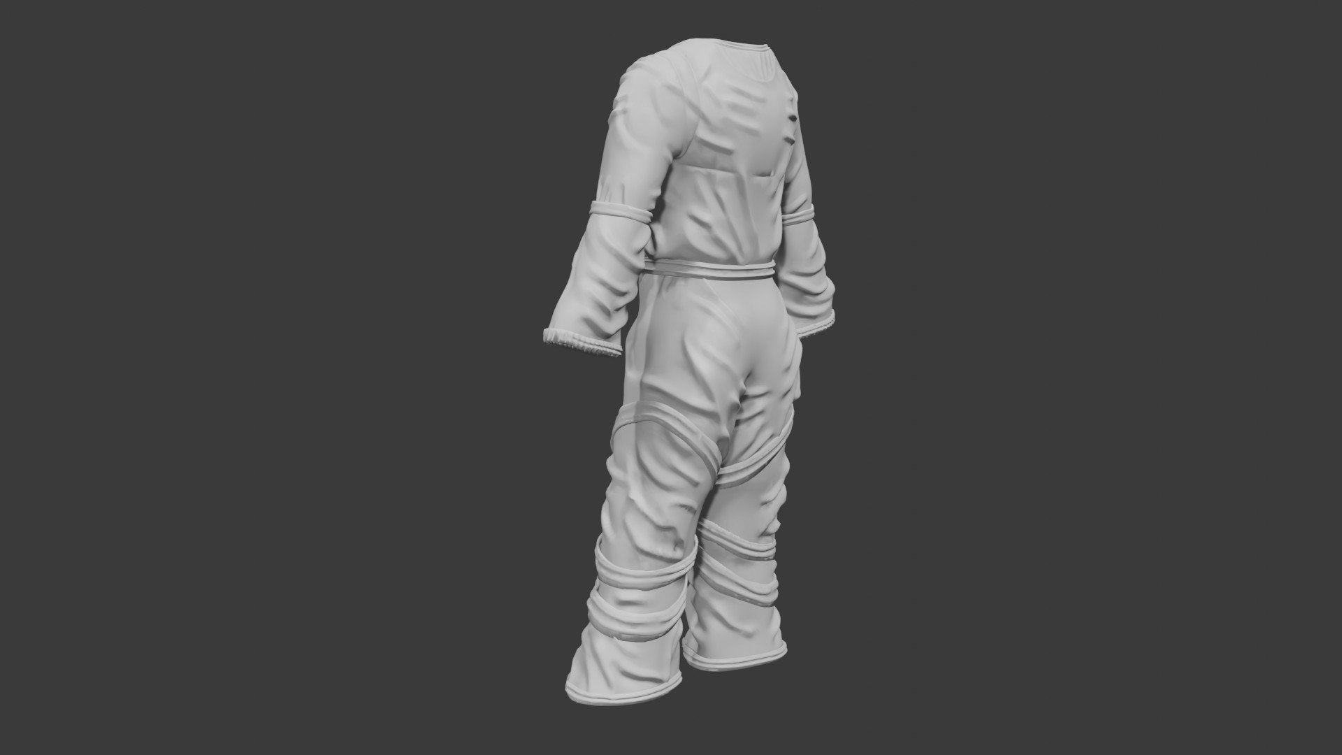 Jumpsuit 3D Model - TurboSquid 1859092