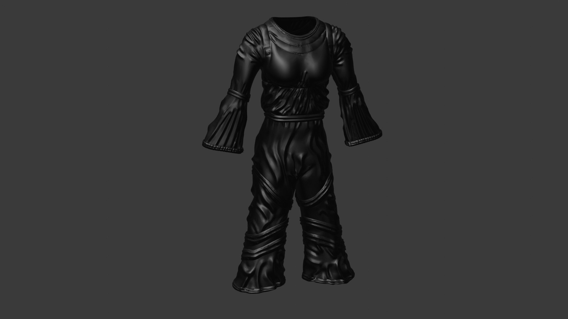 Jumpsuit 3D Model - TurboSquid 1859092