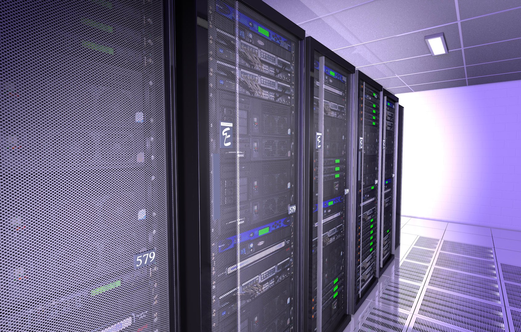 C4d Computer Server Room Ibm