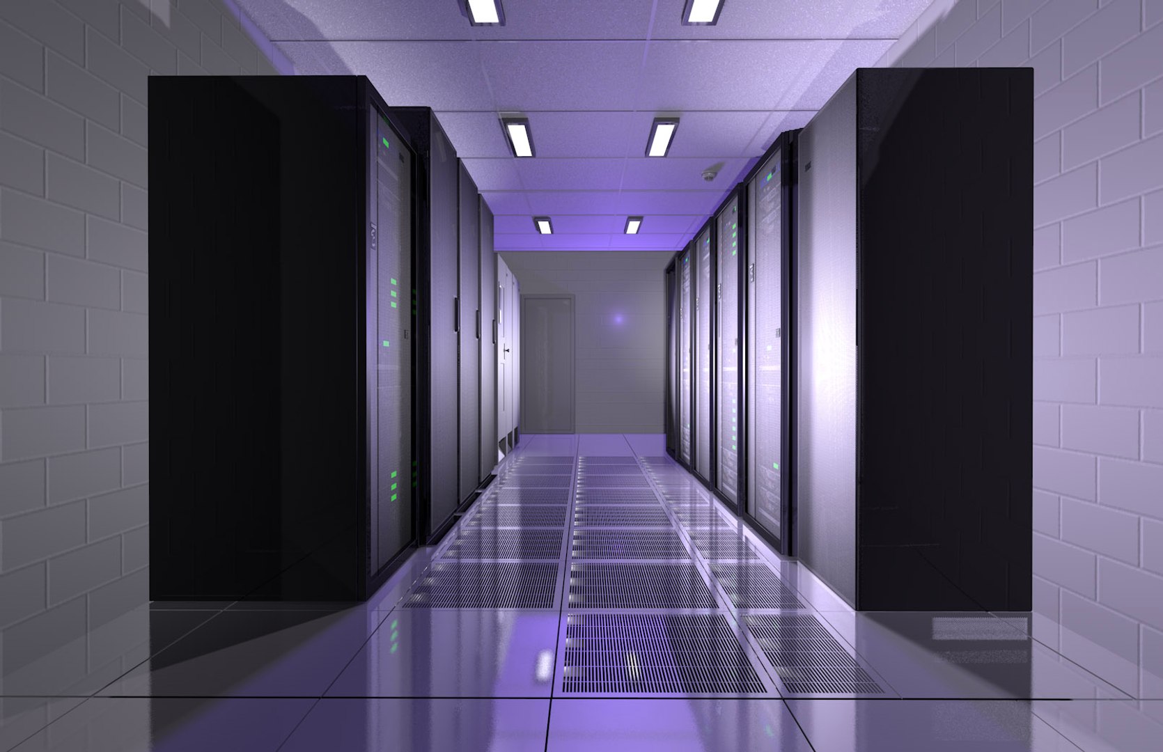 C4d Computer Server Room Ibm