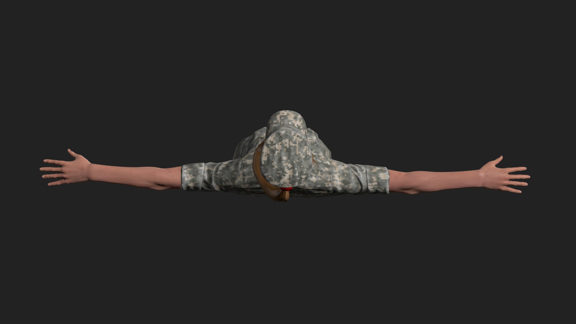 3D Military Female Soldier Model - TurboSquid 1662630