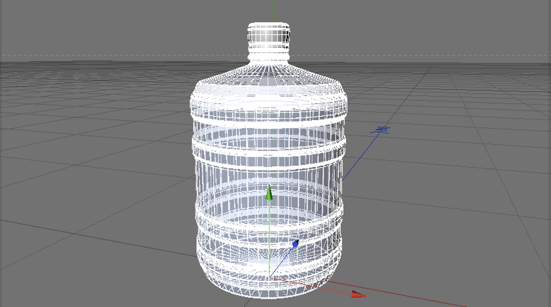 Free C4d Model Water Bootle