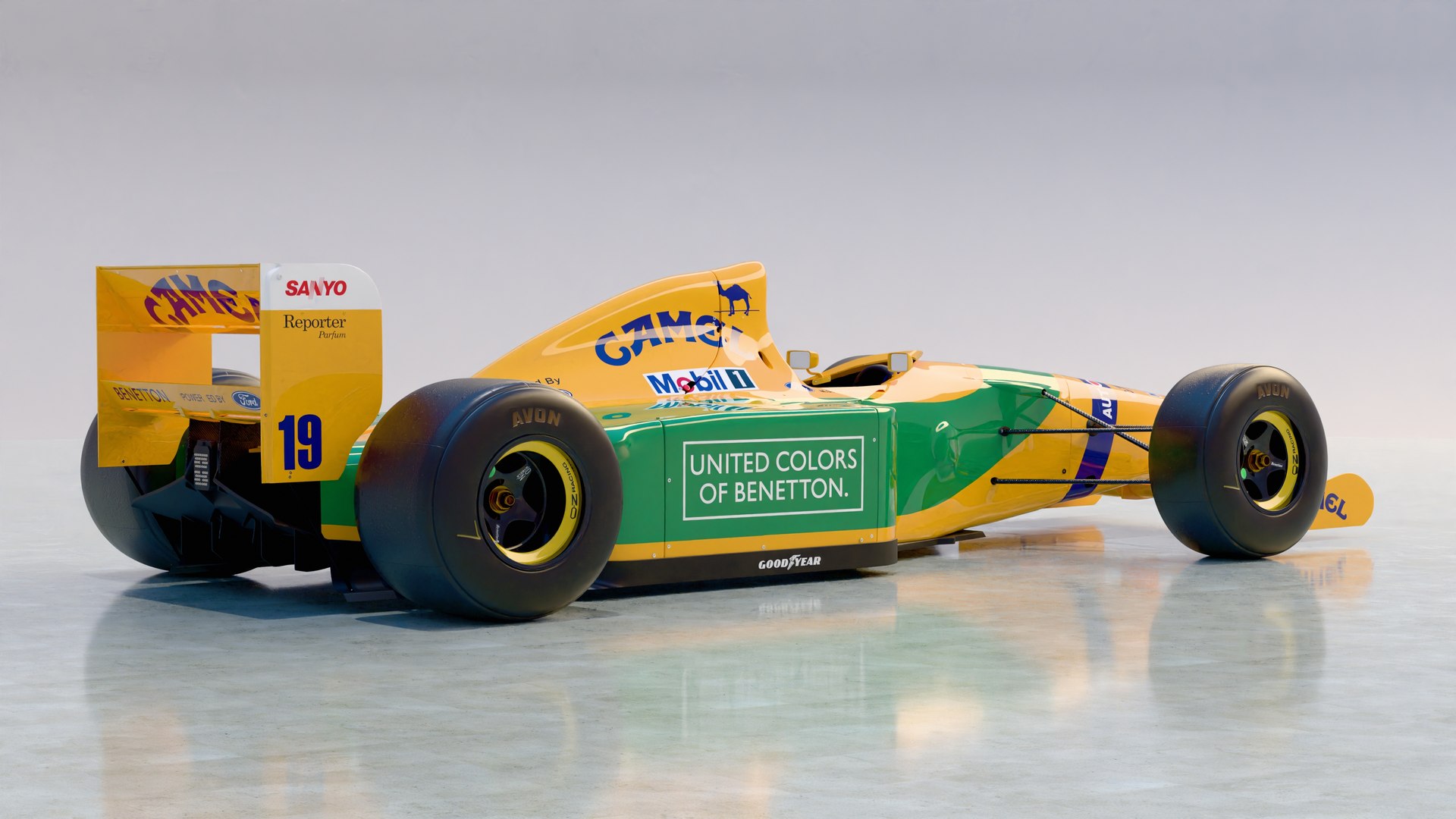 1992 Benetton B192 3D Model - TurboSquid 2397939