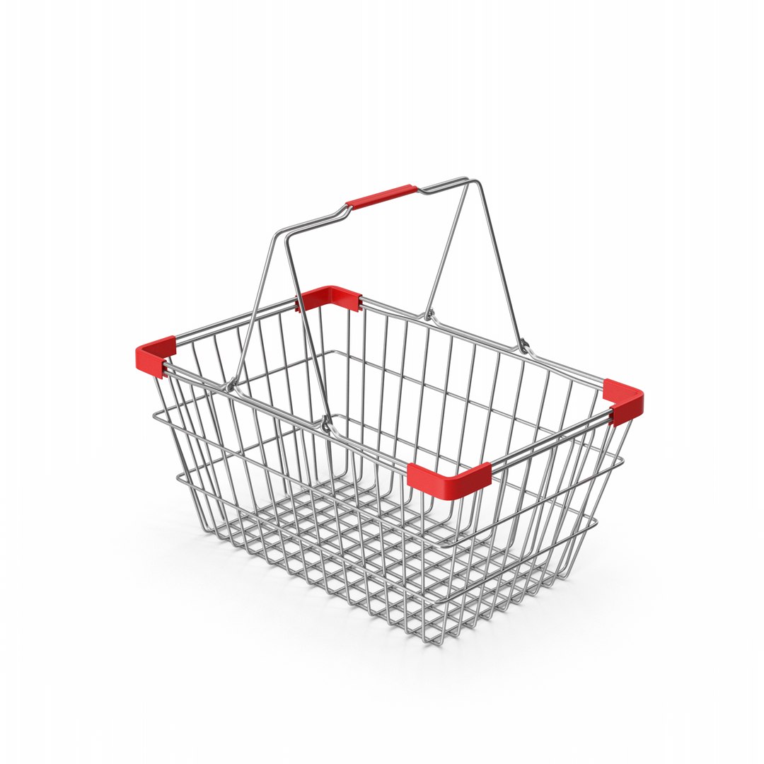 Hand Shopping Basket 3D - TurboSquid 1926405