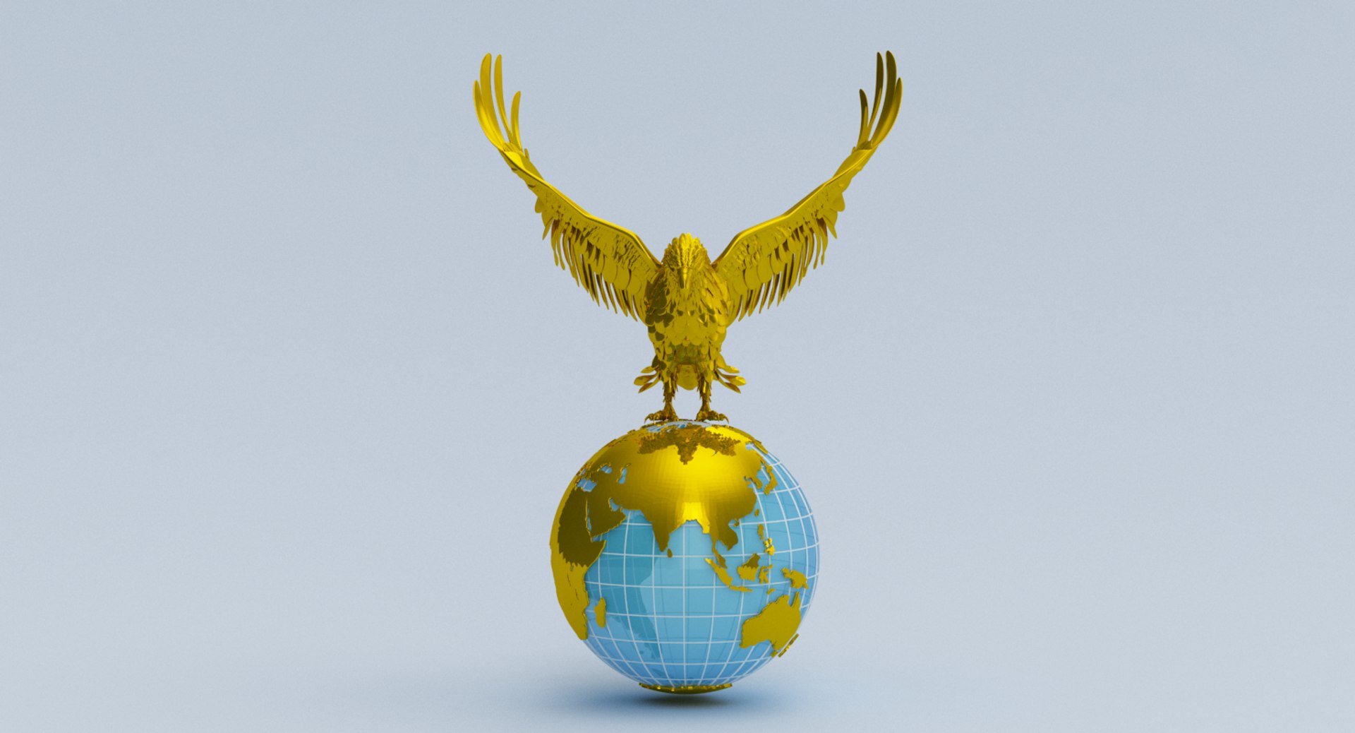 Eagle Globe Dxf