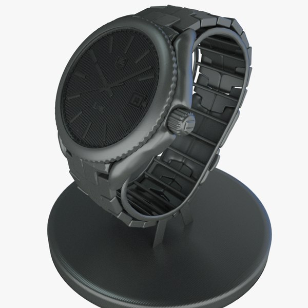 modelo 3d Enlace Black Dial Watch - TurboSquid 731846