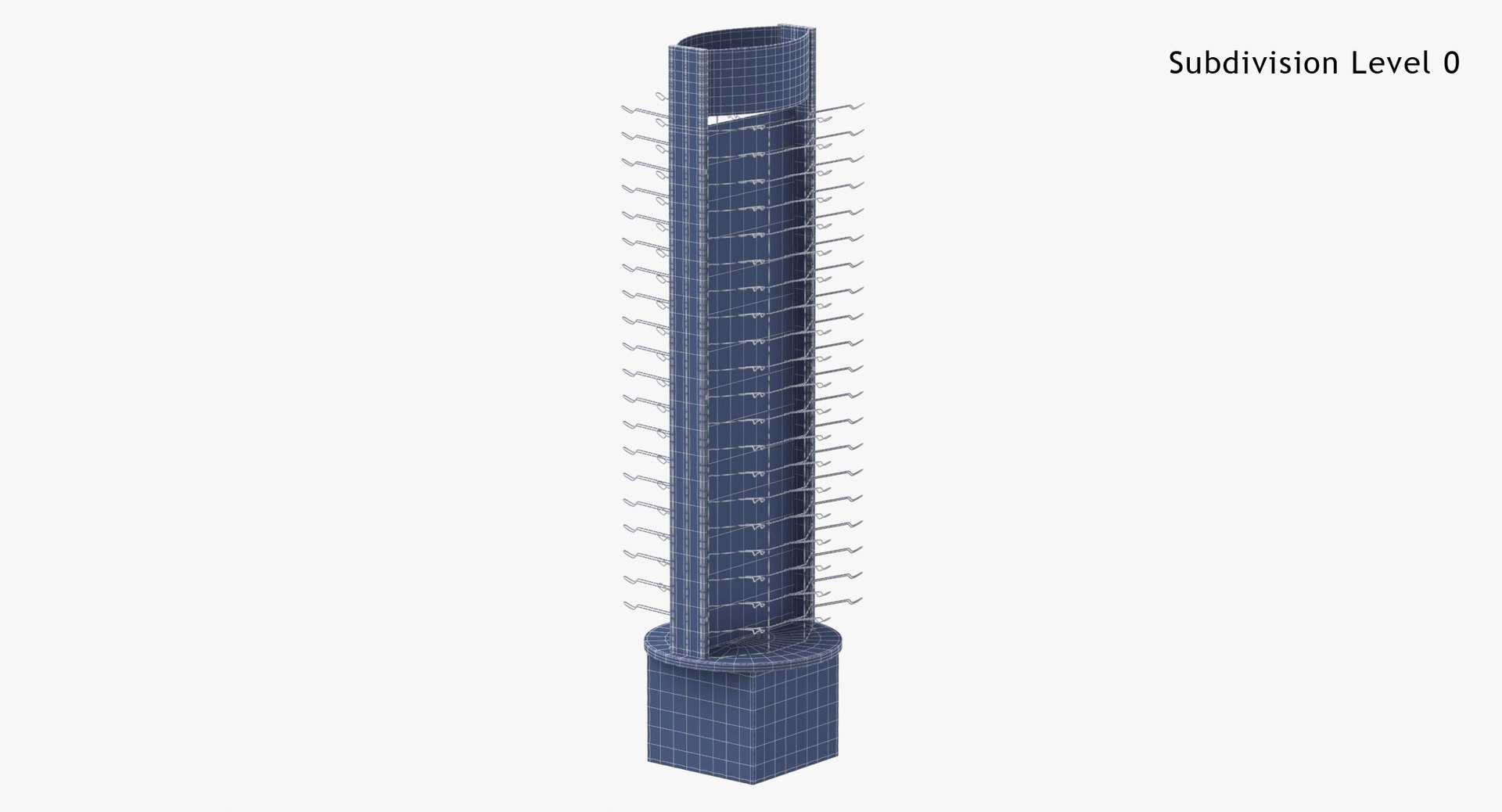 Spinning Rack Type 02 3D model - TurboSquid 2003418