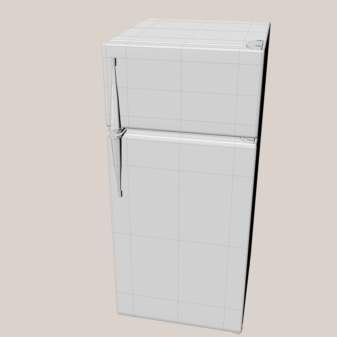 Fridge 3D Model - TurboSquid 1316243