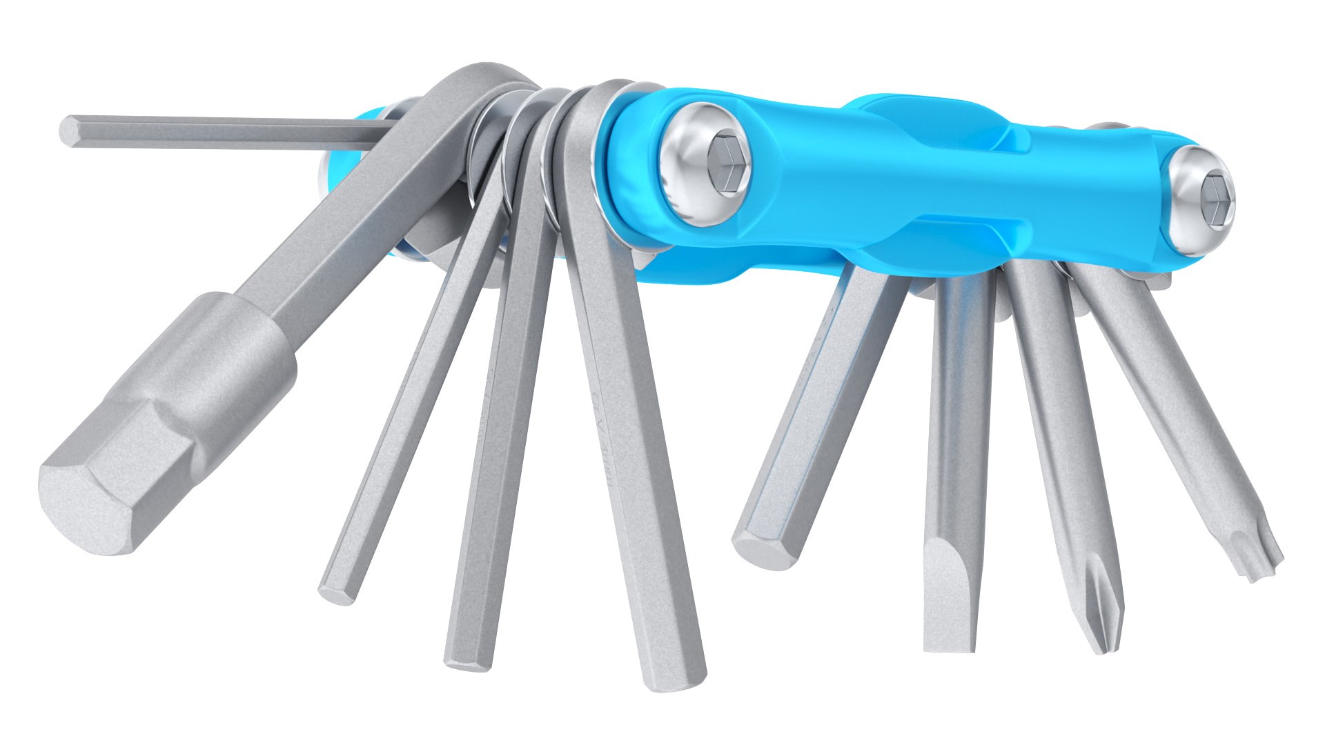 Hex Keys Multitool Bike 3D Model - TurboSquid 1692576