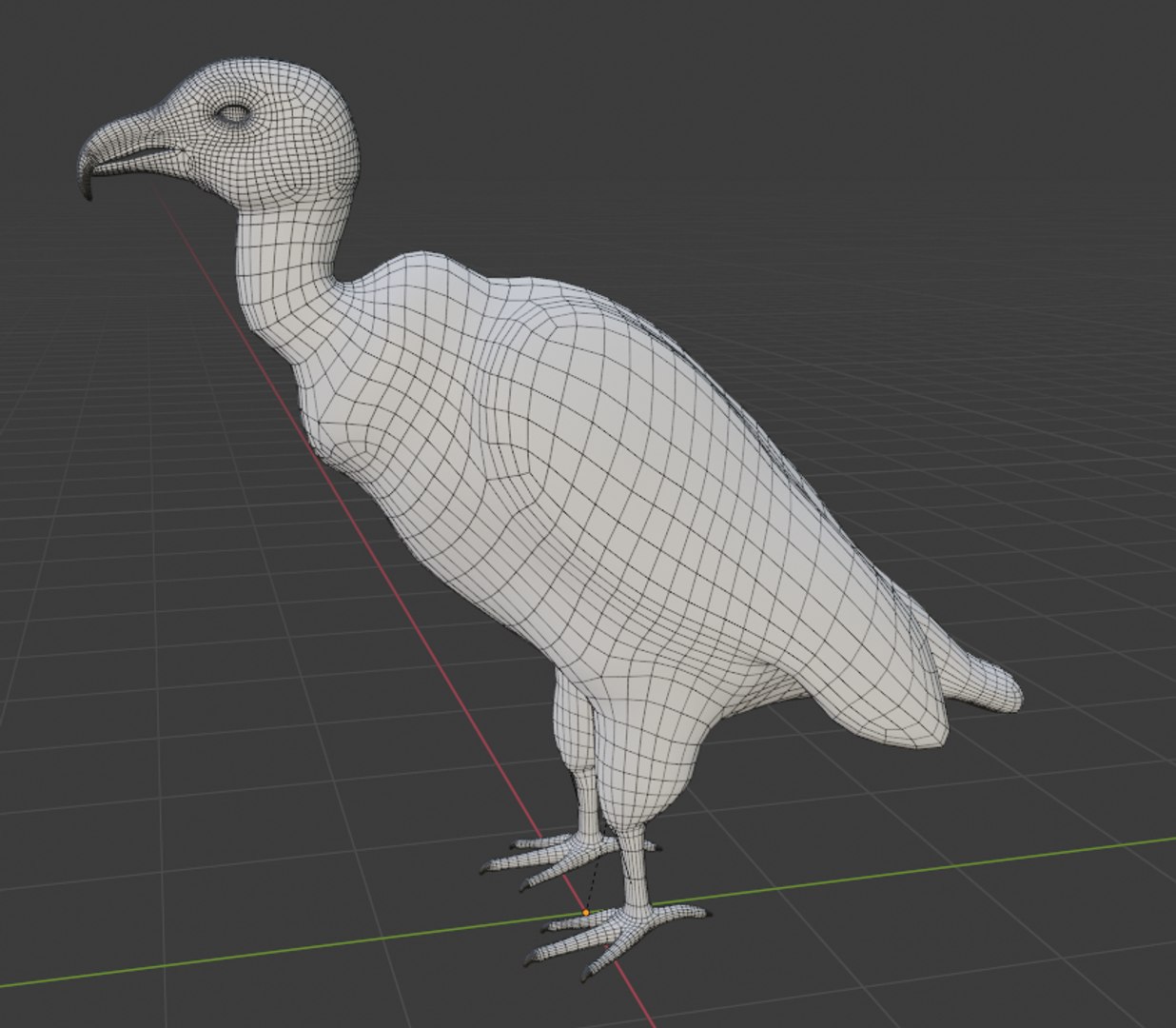 Vulture Bird Rigged 3D - TurboSquid 1653959