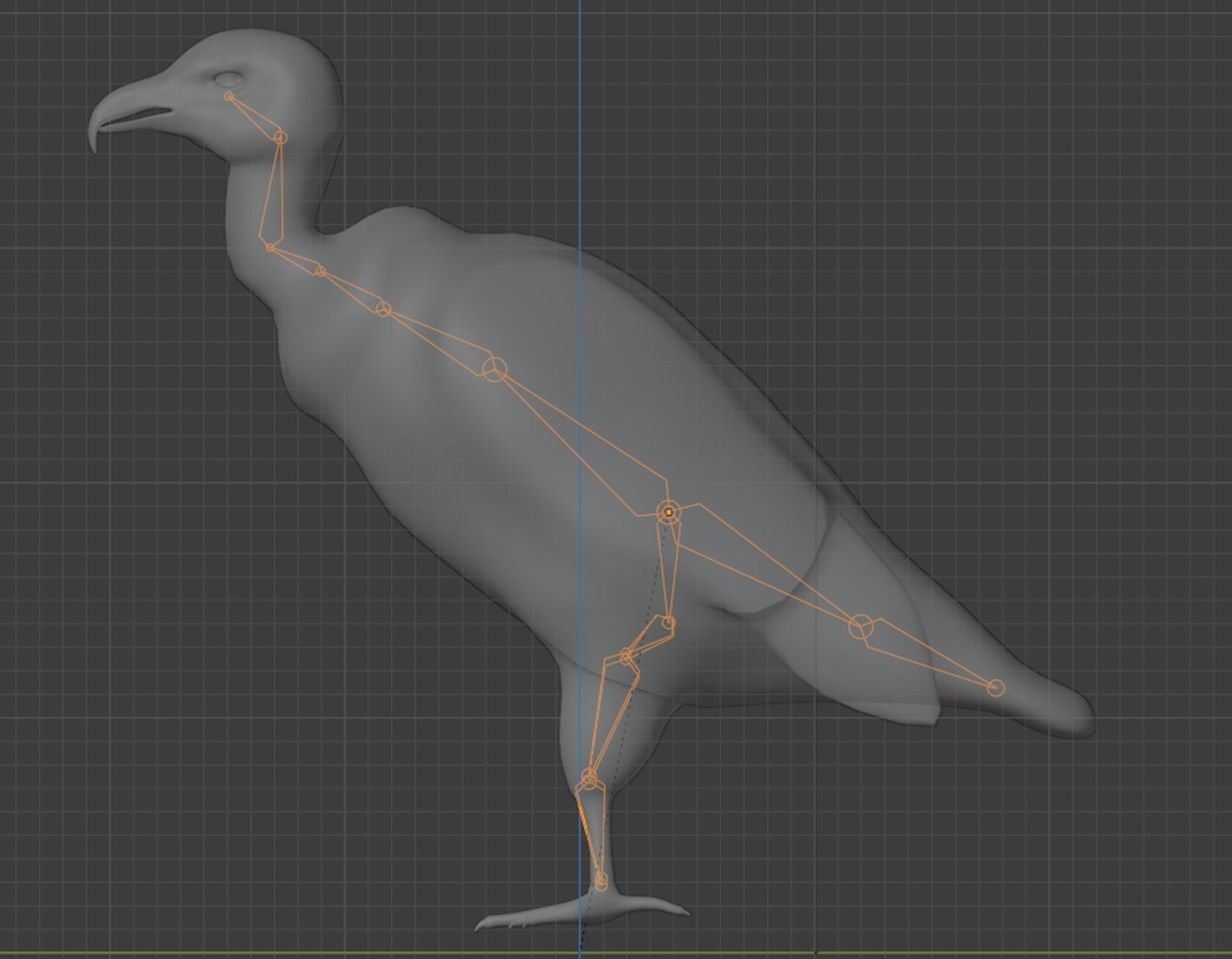 Vulture Bird Rigged 3D - TurboSquid 1653959