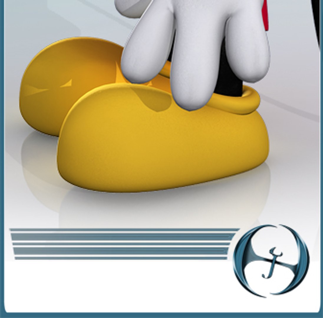 Character Cartoon Mickey 3d Model