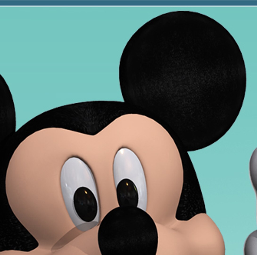 Character Cartoon Mickey 3d Model