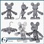 Character Cartoon Mickey 3d Model