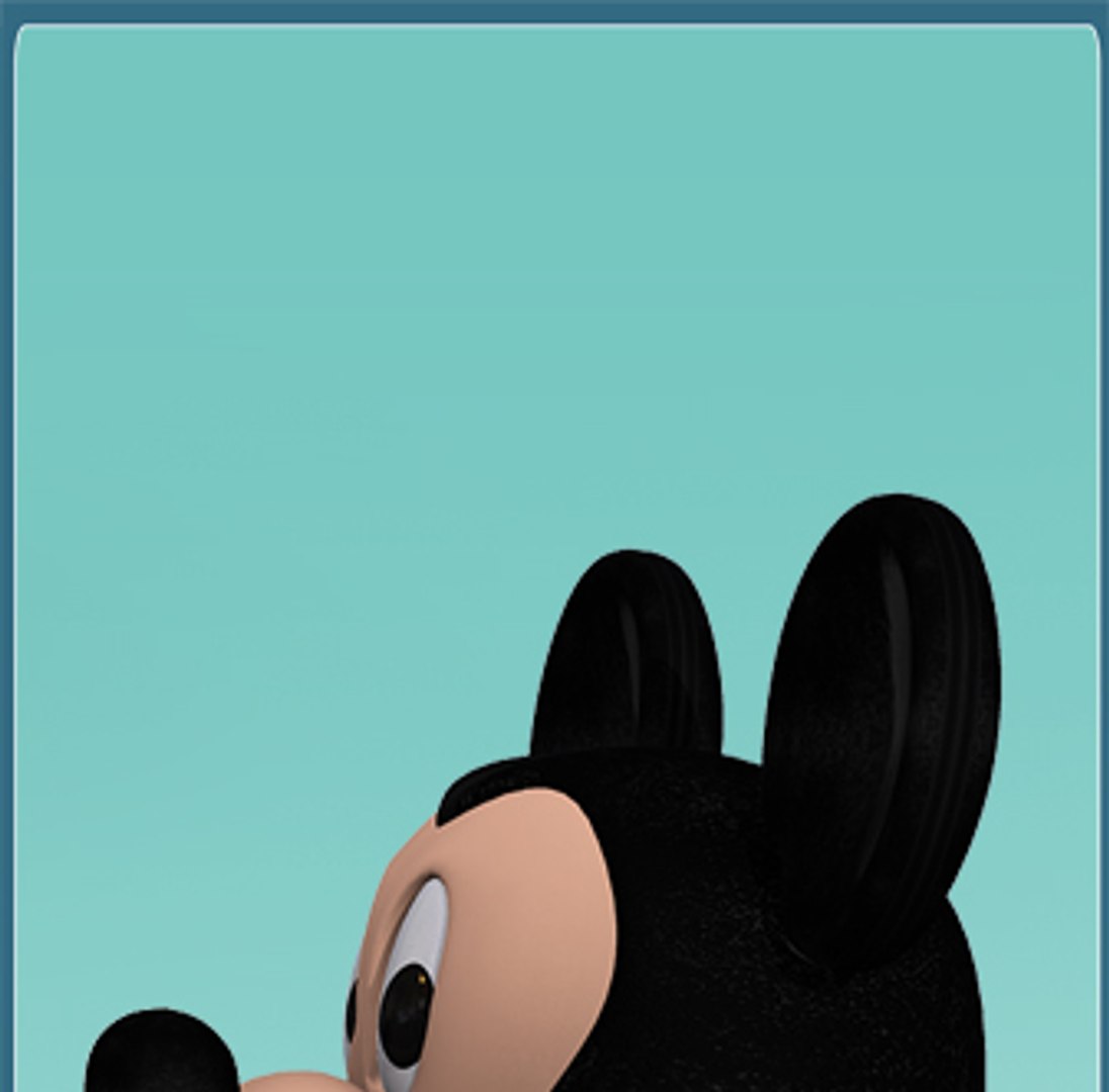 Character Cartoon Mickey 3d Model