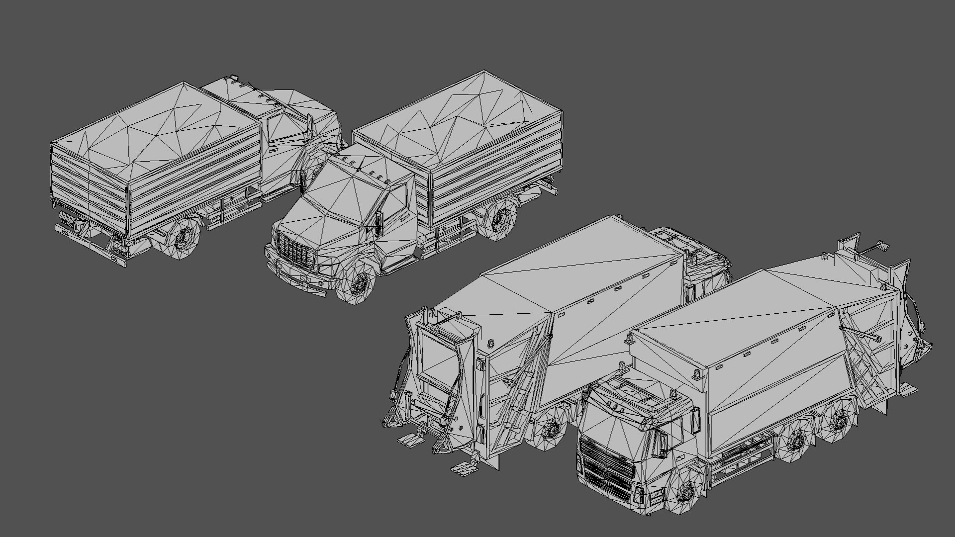 3D Vehicle Pack Low- Poly - TurboSquid 2169737