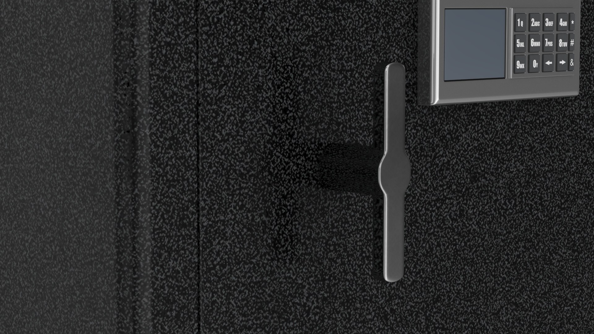 Safe With Electronic Keypad 3D Model - TurboSquid 2198791