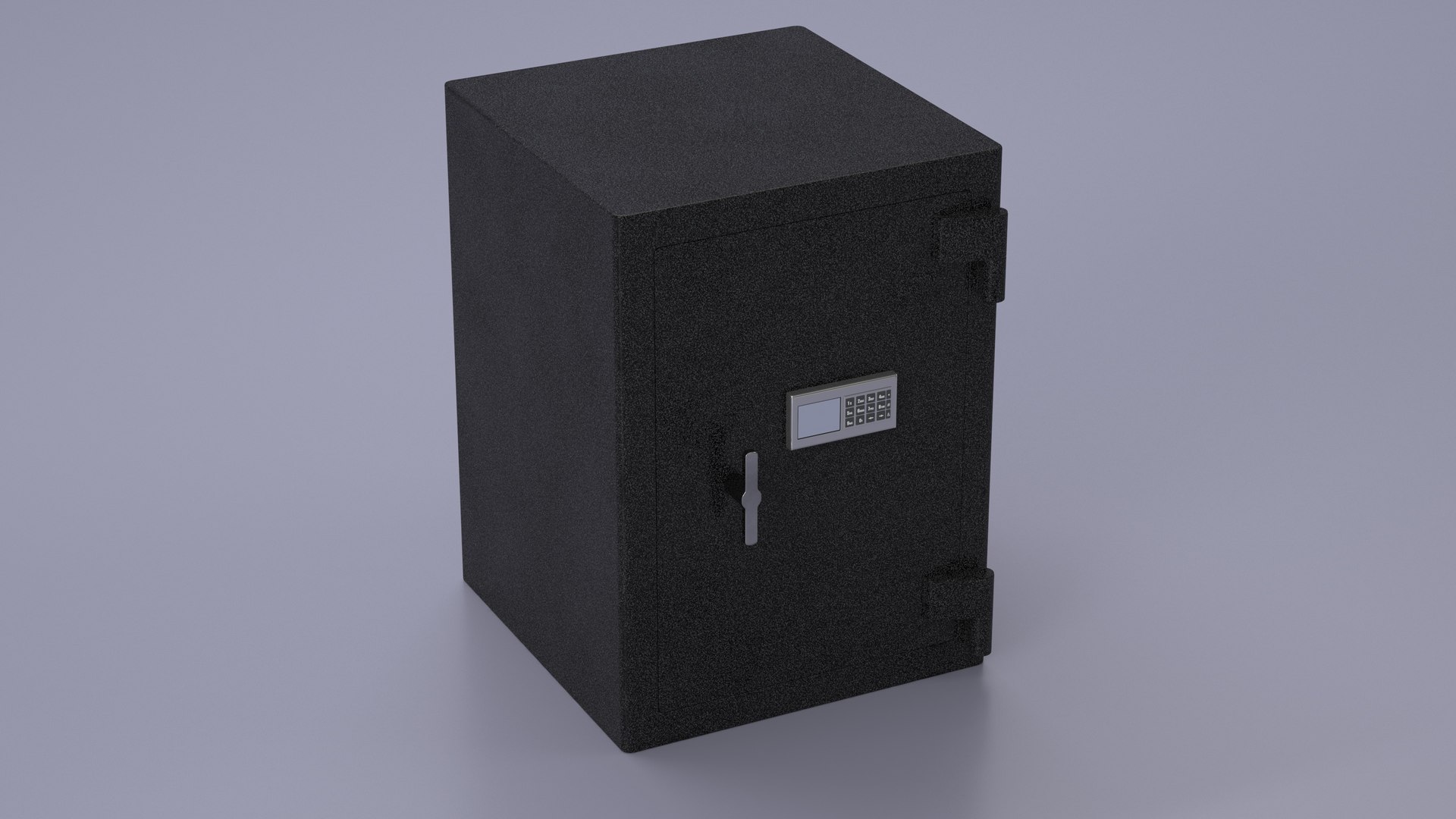 Safe With Electronic Keypad 3D Model - TurboSquid 2198791