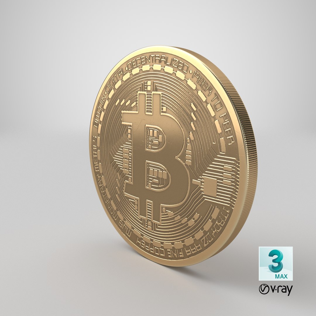 3D Bitcoin 3 model - TurboSquid 1729639