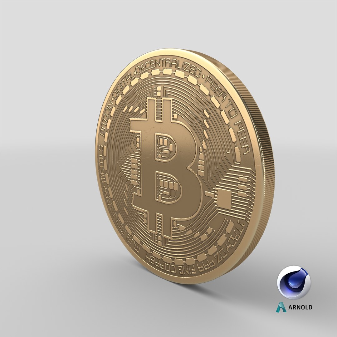 3D Bitcoin 3 model - TurboSquid 1729639