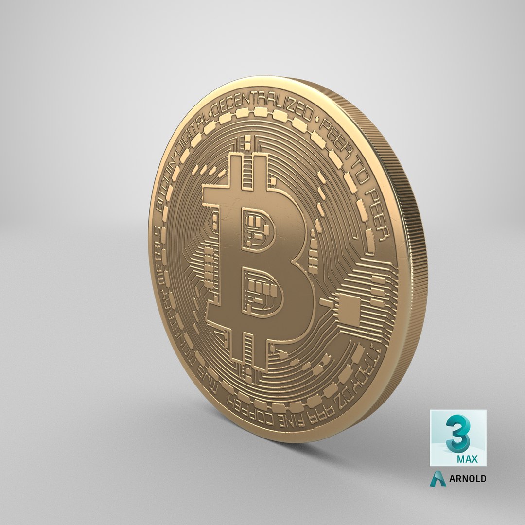 3D Bitcoin 3 model - TurboSquid 1729639