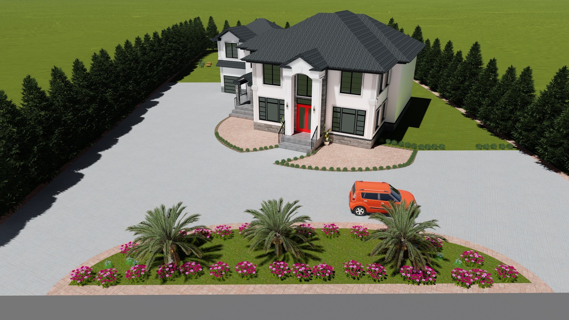 3D Exterior Interior Render Revit - TurboSquid 1162514