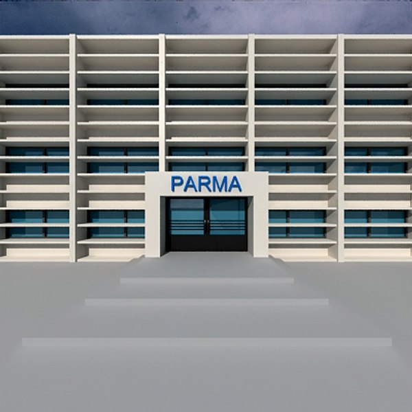 building parma 3d max