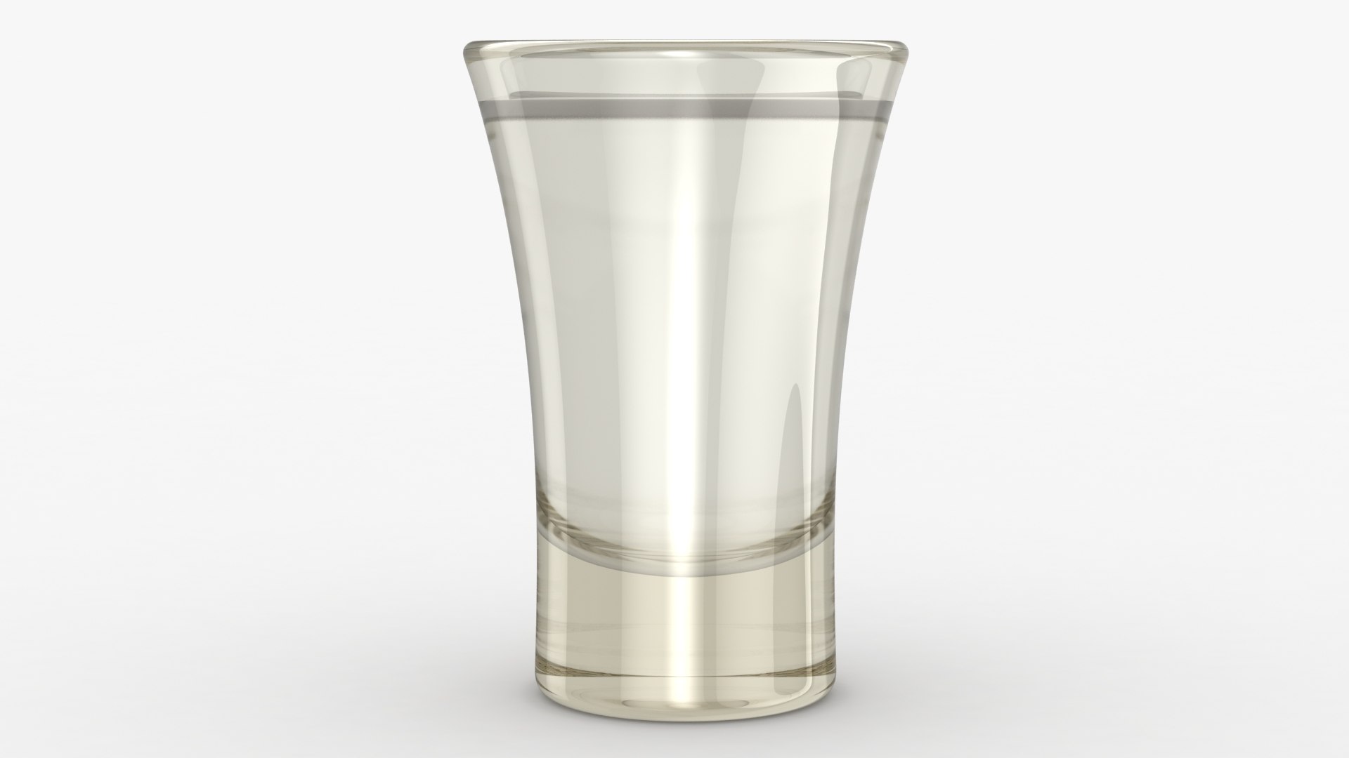 Realistic Vodka Shot Model - TurboSquid 1560103