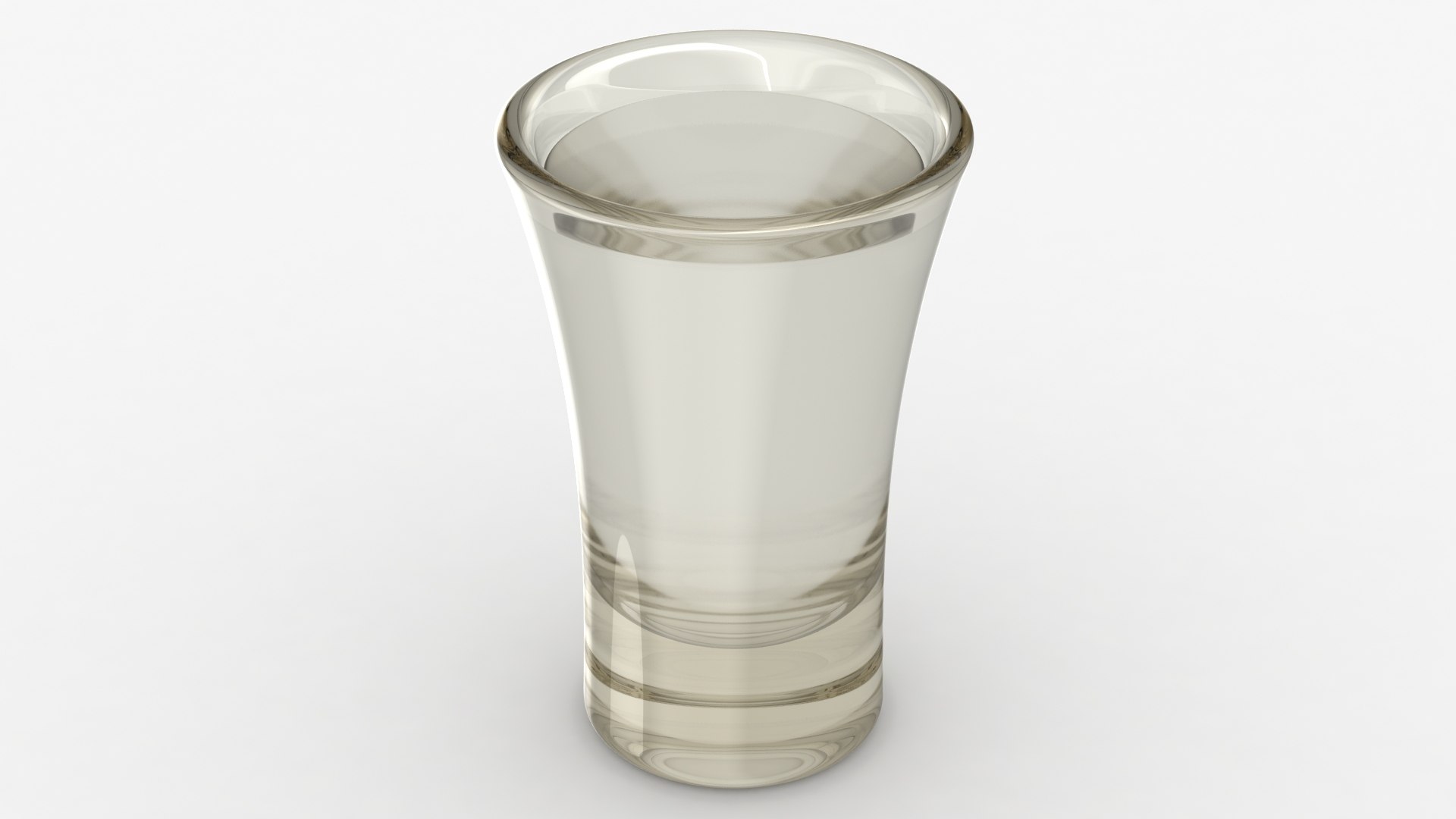 Realistic Vodka Shot Model - TurboSquid 1560103