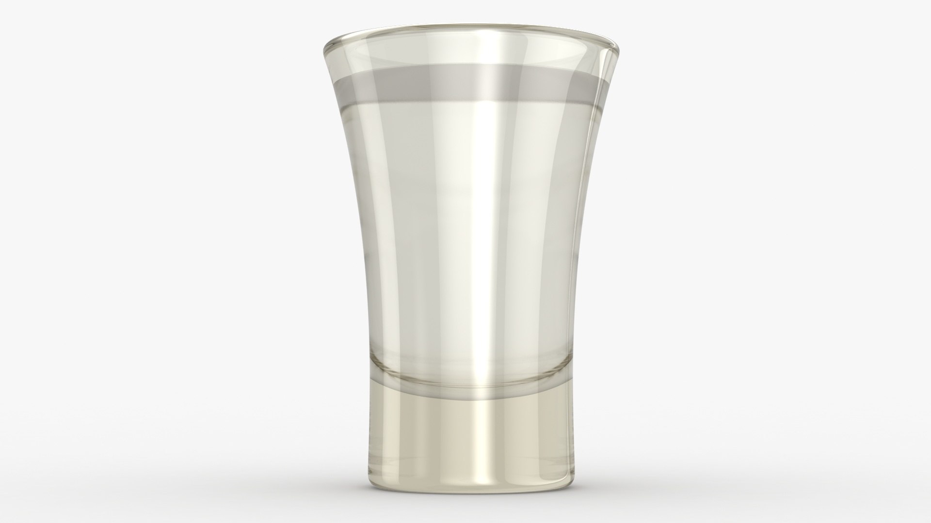 Realistic Vodka Shot Model - TurboSquid 1560103