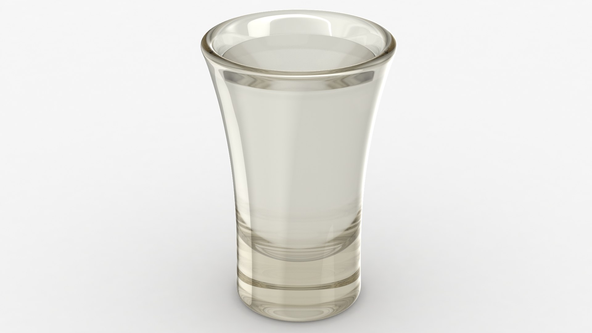 Realistic Vodka Shot Model - TurboSquid 1560103