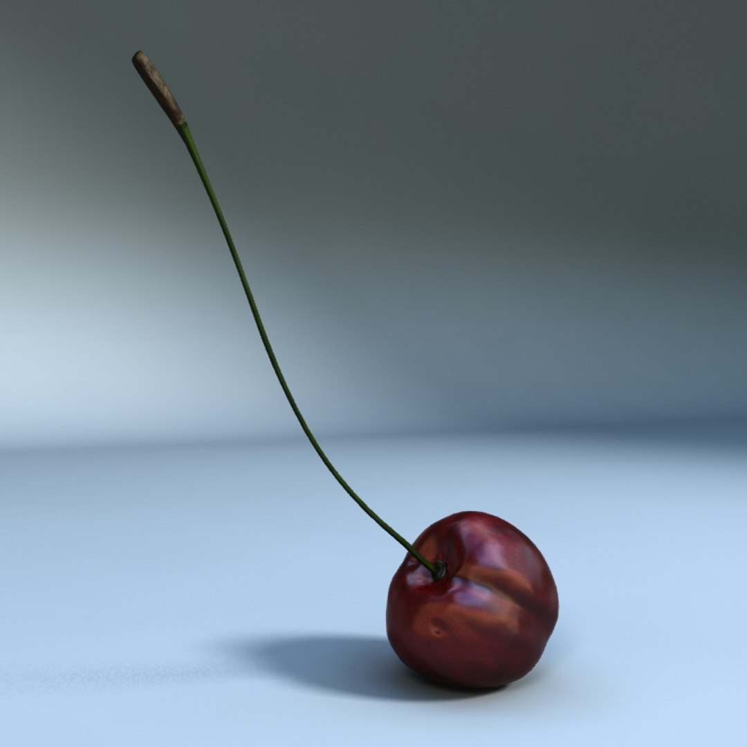 cherries 3d model