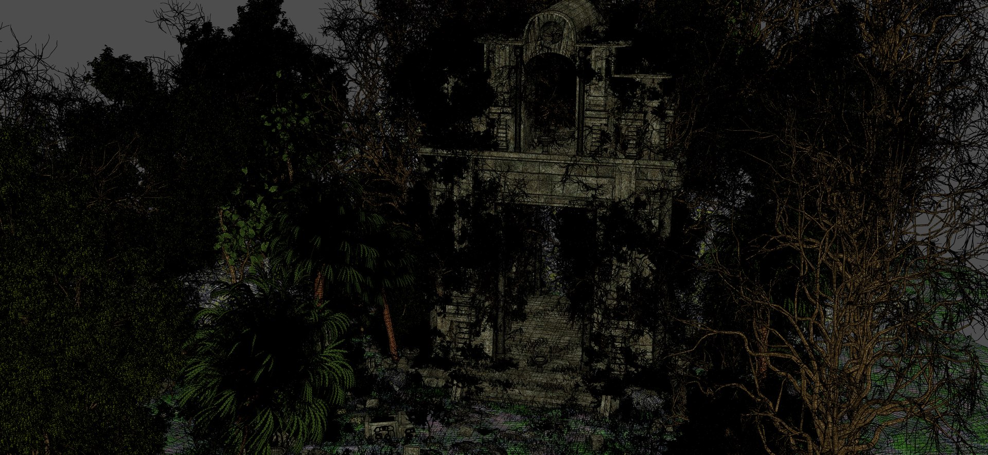 3D Lost Jungle Temple - TurboSquid 1990282