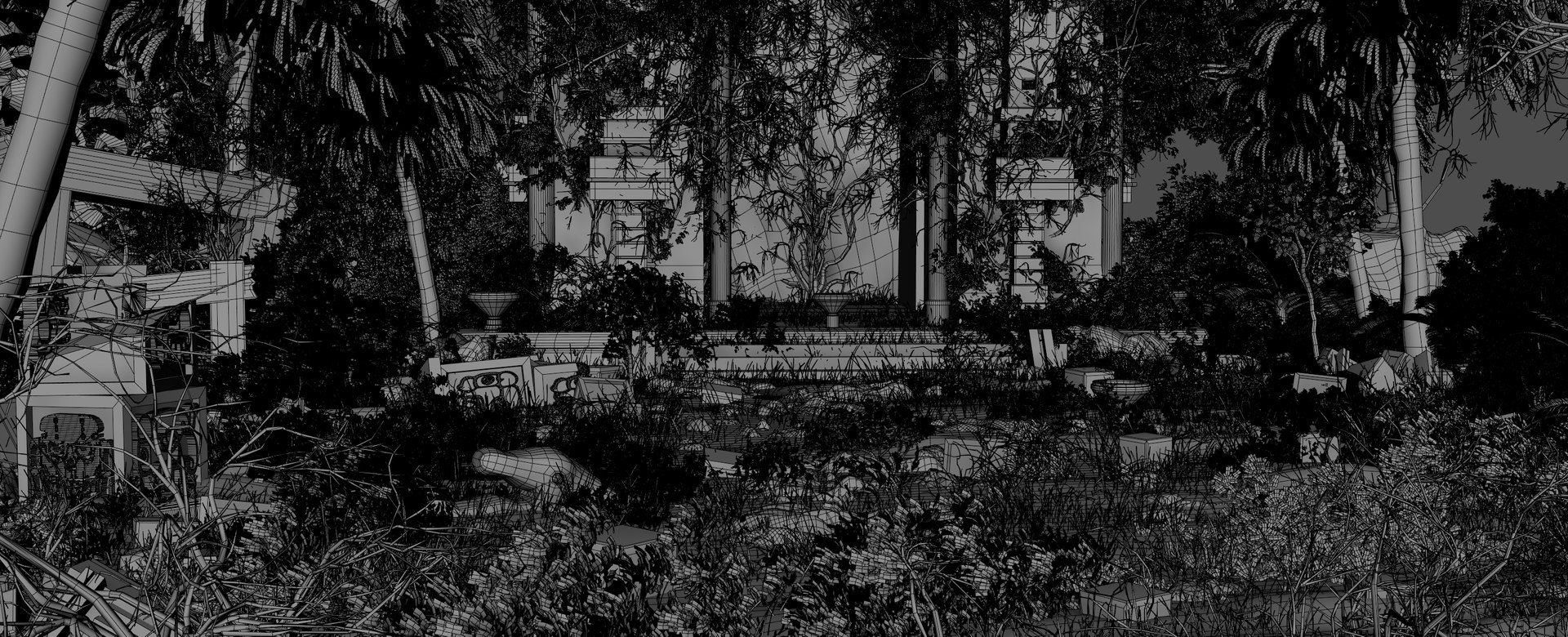 3D Lost Jungle Temple - TurboSquid 1990282