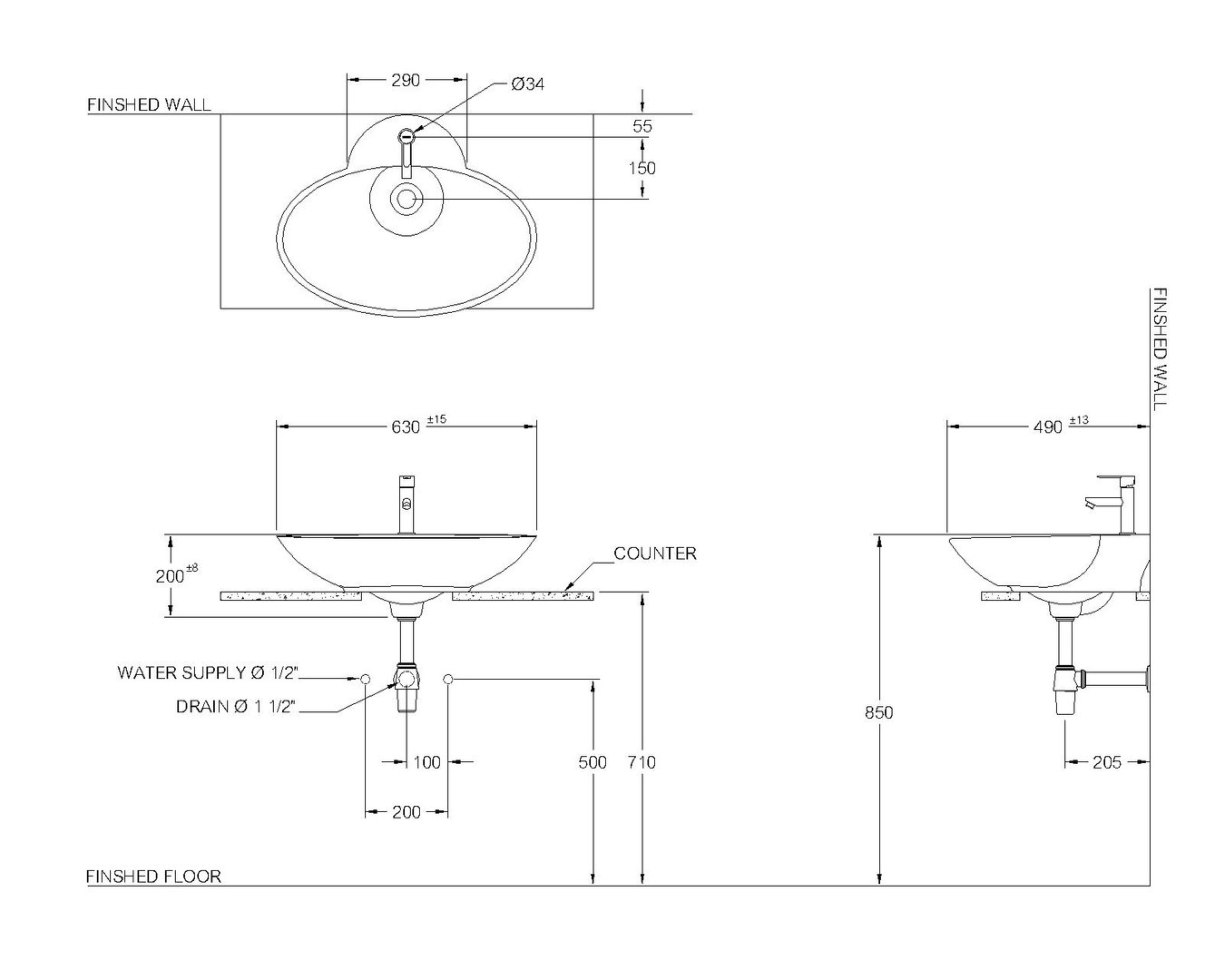 3D Model Basin - TurboSquid 1484281
