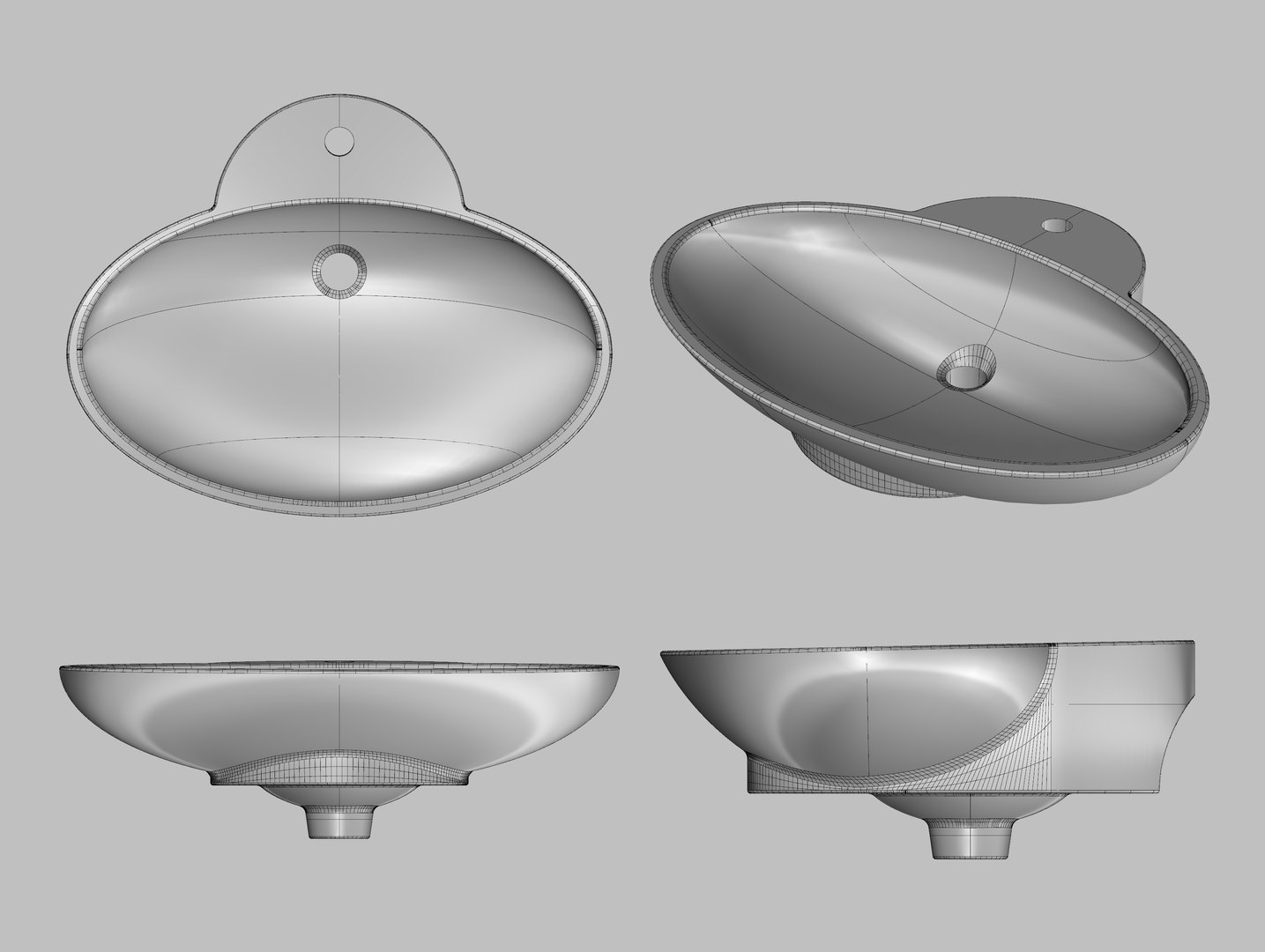 3D Model Basin - TurboSquid 1484281