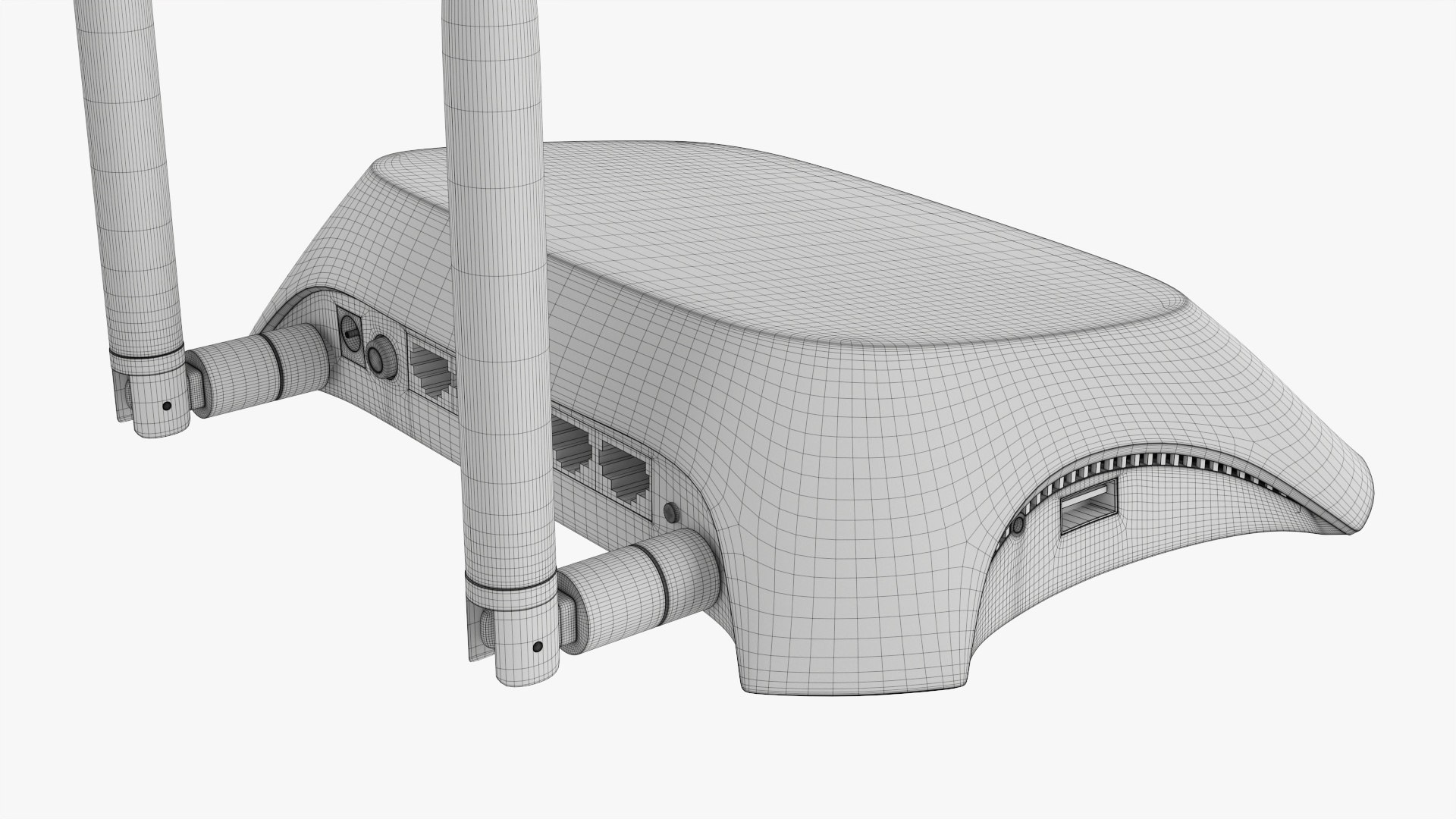 3D Dual Band Wireless Router 3G-4G Model - TurboSquid 1733191